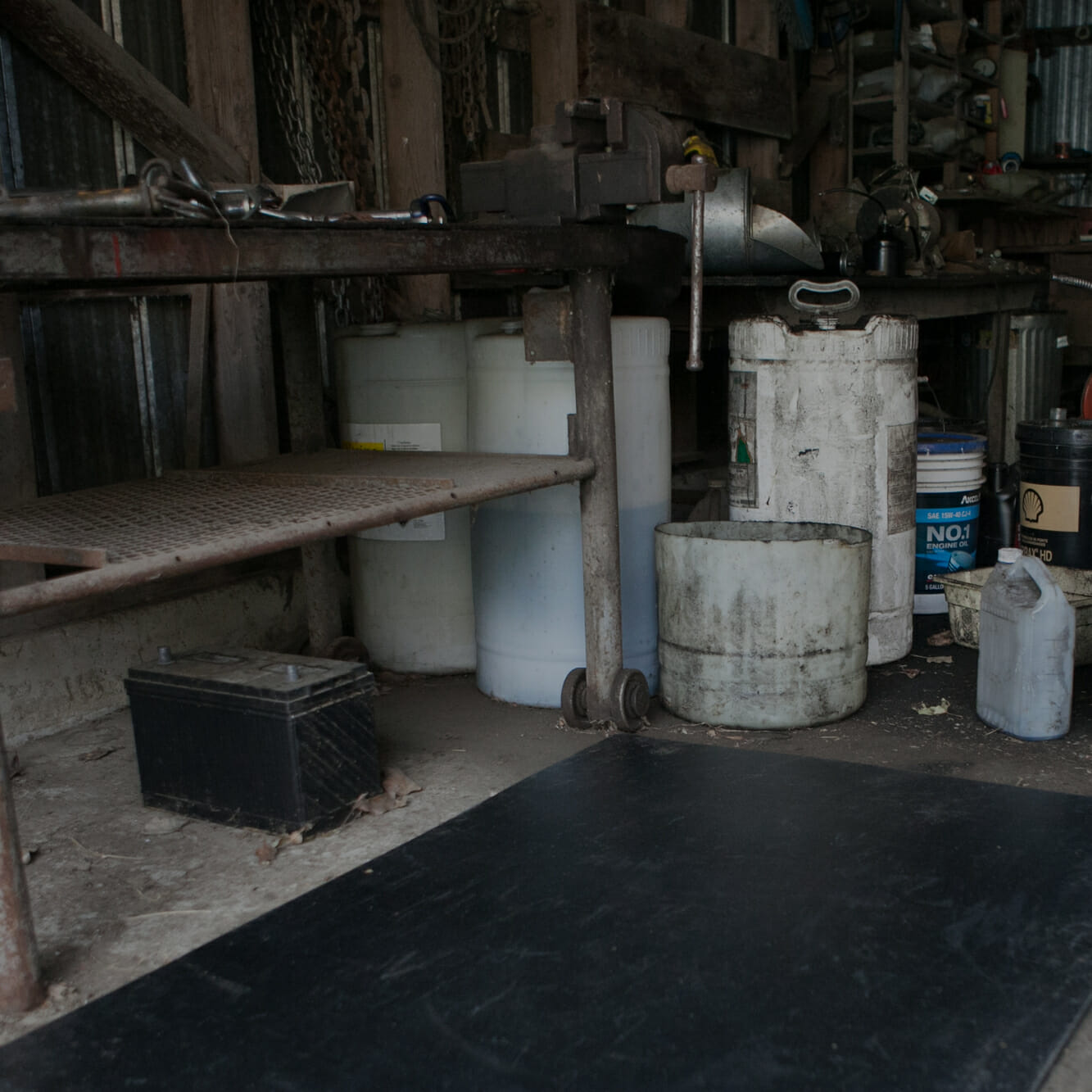 Work Area - Red Barn